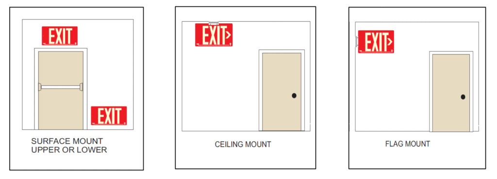 Directional & Exit Photoluminescent Signs | Egress Signage | Safe-T-Nose